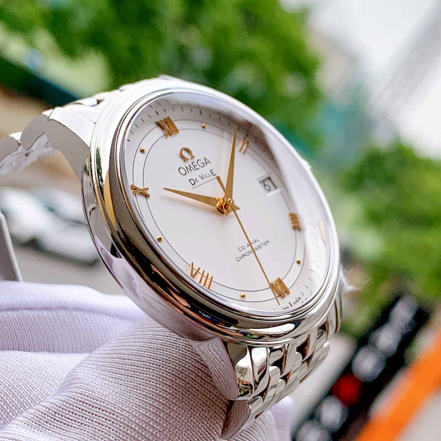 OMEGA PRESTIGE CO-AXIAL 424.10.37.20.02.002 42410372002002 Like new